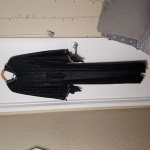 The Pyramid Collection | Dresses | Pyramid Collection Long Black Hooded ...